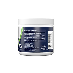 AnimalBiome Pet Probiotics - S. boulardii + FOS Probiotic and Prebiotic Powder for Dogs and Cats 60g