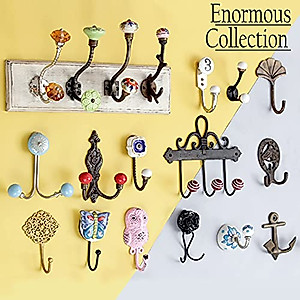 IndianShelf 1 Pack Hooks | Decorative Hooks for Hanging Towels | Gold Coat Hook Wall | Brass Wall Hook | Laughing Buddha Key Hooks [5.80 Cm]