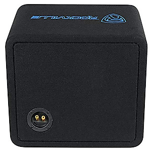 Rockville SK510 PACKAGE 10" 1200w Loaded K5 Car Subwoofer Enclosure+DB11 Amp