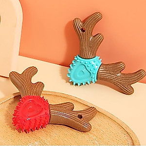 GMBYLBY Dog Chew Toy for Aggressive Chewer Shape Dogs Dental Chewing Toy Puppy Teething Bone Toy Toothbrush Pet Supply