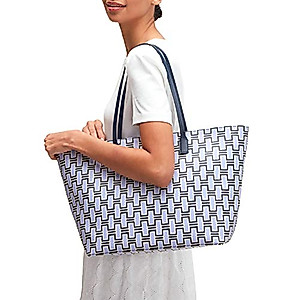 Kate Spade Shore Street Forest Geo Margaretta Tote Shoulder Bag Purse Handbag (Multi)