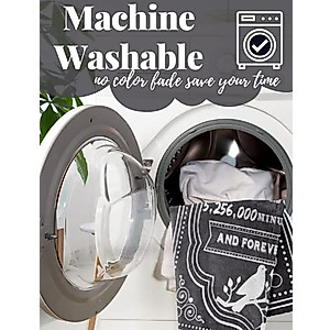 InnoBeta 10th Anniversary Tin Gifts, 10th Marriage Wedding Anniversary, Valentine's Day Gifts for Husband, Wife, 10 Year Wedding Anniversary Blanket for Him, 10th for Her and Couple (50"x65")