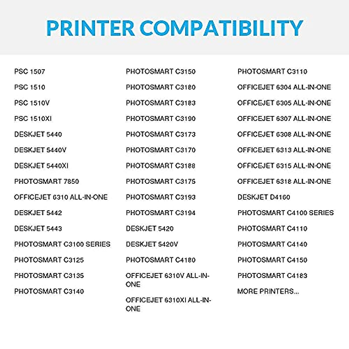 Speedy Inks - 8PK Remanufactured Replacement for HP 92 C9362WN & HP 93 C9361WN Ink Cartridge Set: (5 Black, 3 Color)