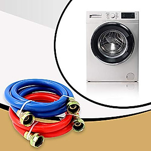 Appliance Pros Washer Inlet Hoses (Reinforced PVC, Pack Qty-1, 6 Foot)