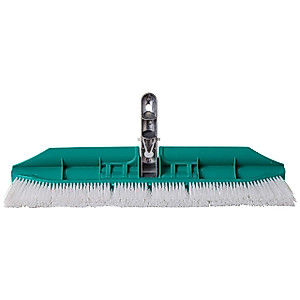 SweepEase 654367706299-100% POLY-18 Stingray Pool Brush, 18-Inch, Green