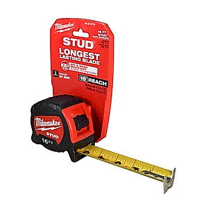 Milwaukee 48-22-9716 16 ft. x 1-5/16 in. Gen II Stud Tape Measure with 17 ft. Reach