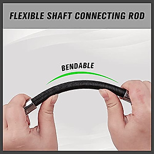 SWANLAKE 3-PIECE Flexible Socket Extension Bar Set 1/2" 1/4" 3/8" Shaft Drive 10" 8" 6"