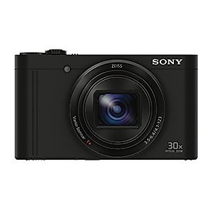 Sony Cyber-shot DSC-WX500 Digital Camera (Black) Bundle [Japan Import]