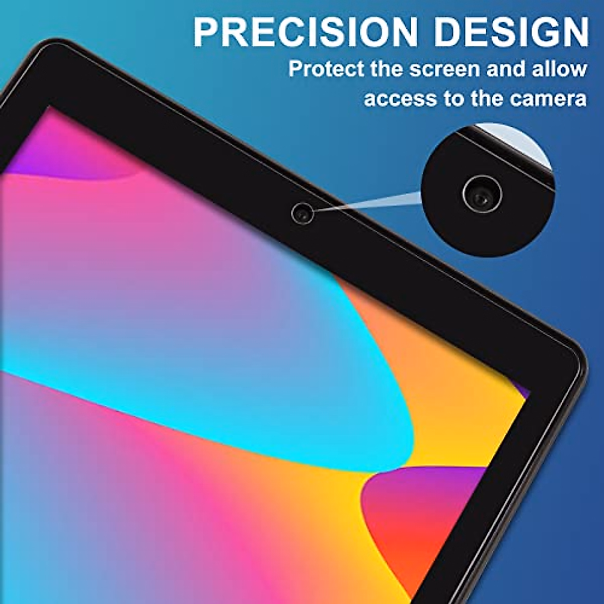 [2-Pack] DMLuna Screen Protector for TCL Tab 8 LE 8" Tablet (Model: 9137W) 2023 Release, (Not Fit TCL Tab 8 Model: 9038S), HD Tempered Glass Anti-Fingerprints Bubble-Free Easy Installation 9H Hardness