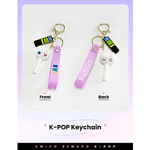 Swico Remado Kpop Keychains Cute Keyring Car Key Pendant Women Handbag Wallet Keychain Pendants