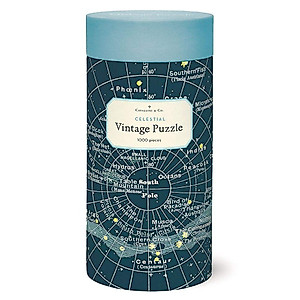 Cavallini Papers & Co. Celestial 1,000 Piece Puzzle, Multi