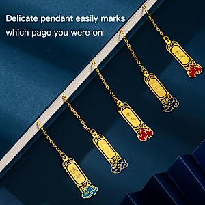 ZZWS Lucky Unicorn Bookmark Metal Cute Bookmarks for Women Girls Book Lovers Happiness Animal Bookmark Gift for Readers Girls Boys Best Friend