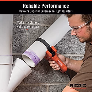 RIDGID 42478 STRAPLOCK Pipe Handle 7" Strap Wrench, Red