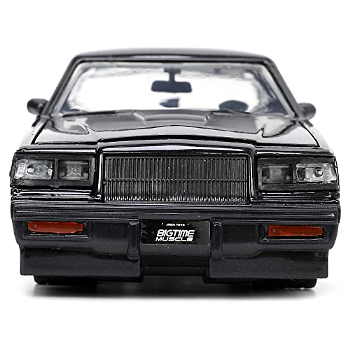 1987 Grand National Black Metallic Blackbird Bigtime Muscle Series 1/24 Diecast Model Car by Jada 34199