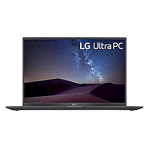 LG UltraPC 16U70Q Thin and Lightweight Laptop, 16” (1920 x 1200) Anti-Glare IPS Display, Ryzen 7 Processor, 16GB Memory – 512GB Solid State Drive, WiFi 6, Windows 11, Gray