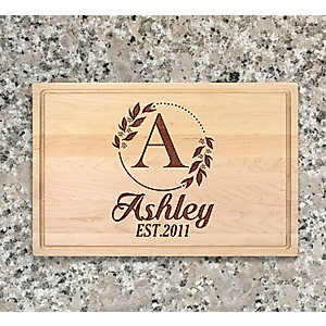 Personalized Charcuterie Board Custom Mr Mrs Cutting Board Butcher Block Cutting Board Wood Engraved
