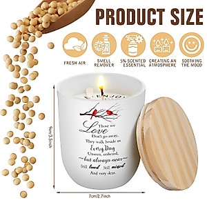 Norme Sympathy Candle Gifts Sympathy Gifts for Loss of Loved Memorial Candle Thoughtful Condolences Grief Gifts Sympathy Candle Bereavement Gifts Remembrance Candle for Your Loss (Sympathy)