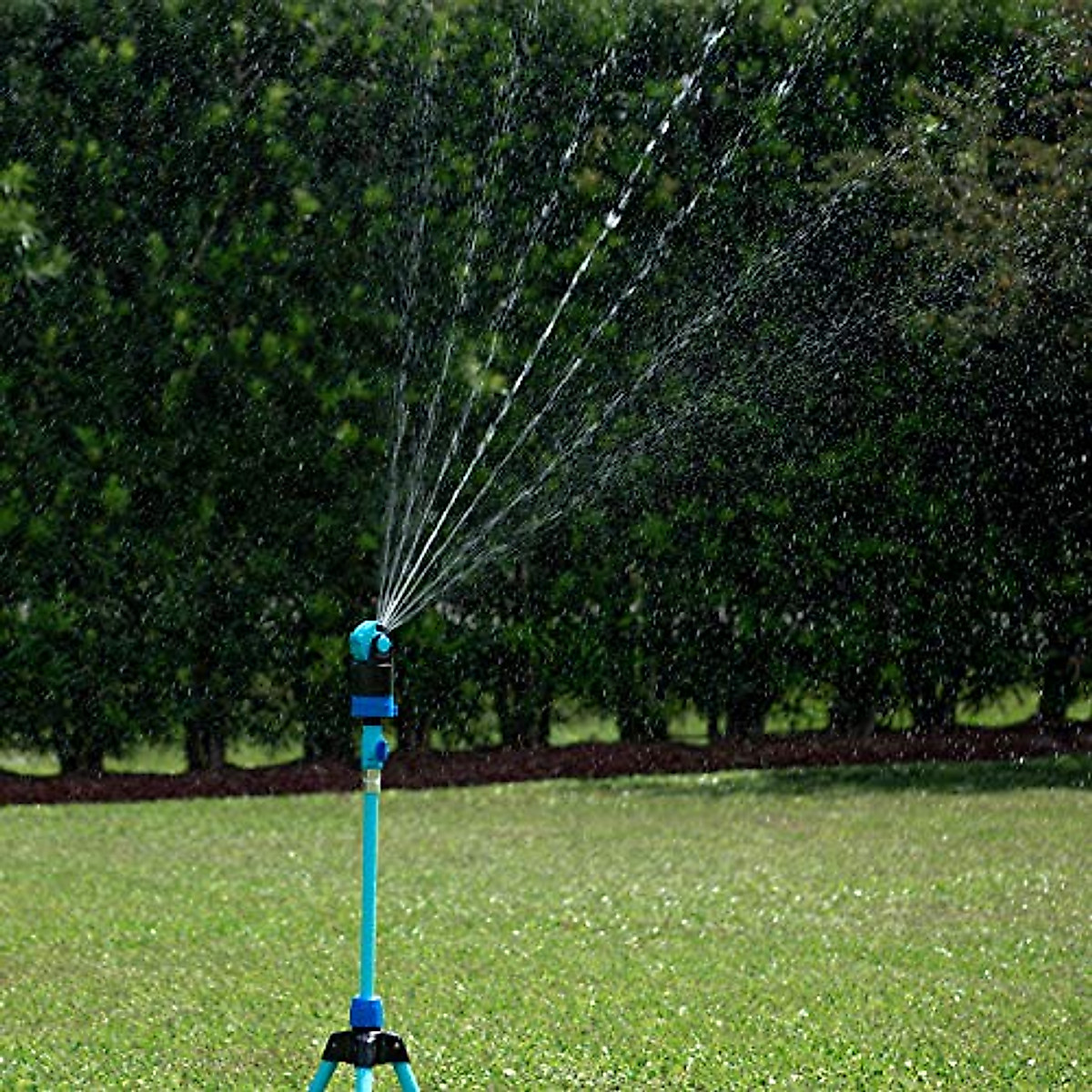 Aqua Joe AJ-6PSTB Indestructible Series 6 Pattern HD Sprinkler/Mister Combo, 360 Degree Coverage
