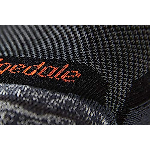 Bridgedale Men's Ultra Light Crew Merino Endurance Socks, Medium, Black