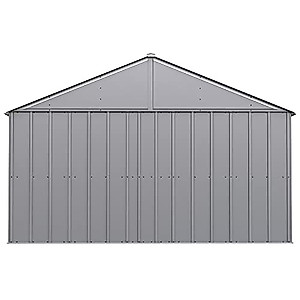 Arrow Classic Metal Shed, 12 x 17, Flute Grey
