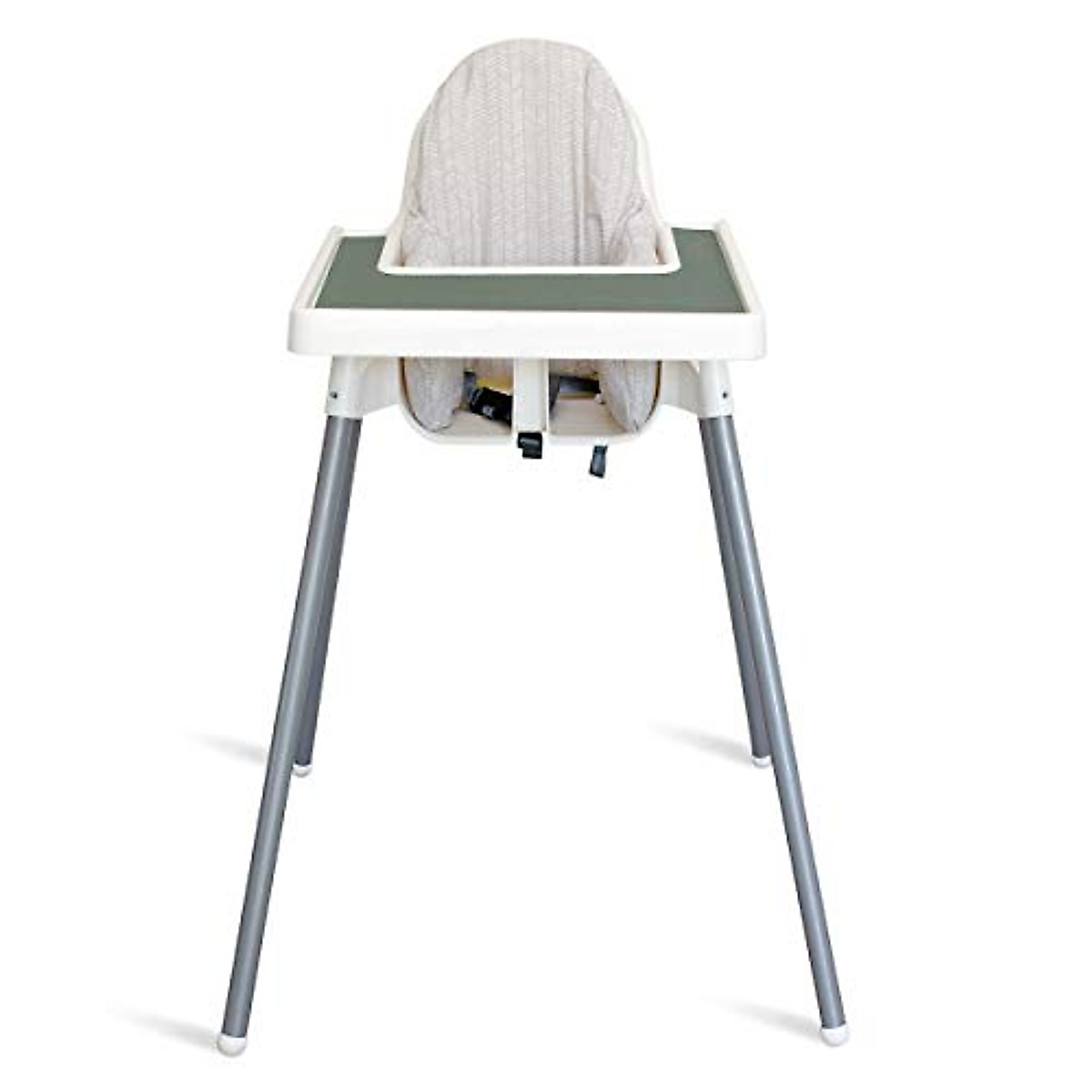 Mango Co. High Chair Placemat for Antilop Baby High Chair - BPA Free, Dishwasher Safe, Silicone Placemats - Finger Foods Placemat for Toddler and Baby (Desert Sage)