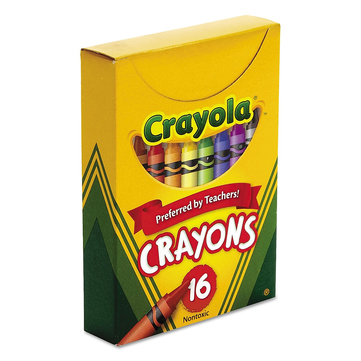 Crayola 520016 Classic Color Crayons, Tuck Box, 16 Colors