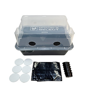 Myco Labs Grower's Select Mushroom Monotub Fruiting Chamber with Filter Disks and Liner