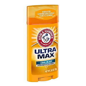 Arm & Hammer Ultra MAX Deodorant- Cool Blast- Solid - 2.6oz- Made with Natural Deodorizers