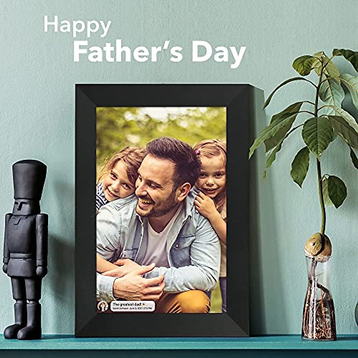 Anyuse 10.1 Inch Smart WiFi Digital Photo Frame with 1280x800 IPS LCD Touch Screen, Auto-Rotate Portrait and Landscape, Built in 16GB Memory, Share Moments Instantly via Frameo App from Anywhere