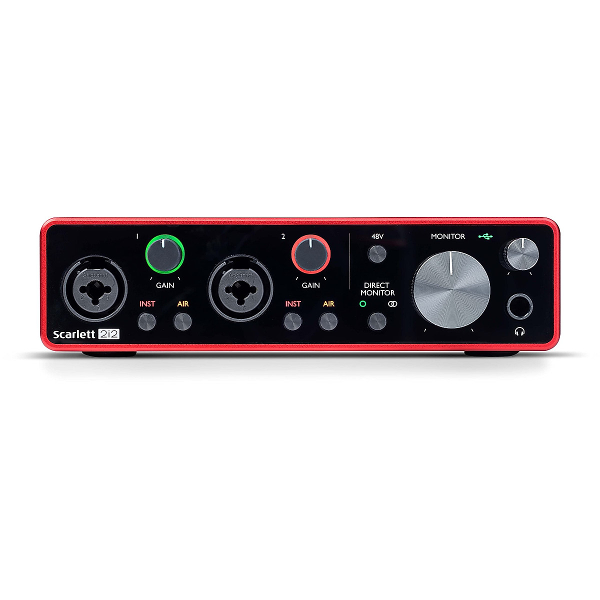 Focusrite Scarlett Solo Studio USB Audio Interface Bundle with XLR Cable and Polishing Cloth