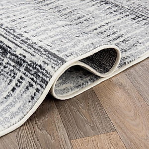 Rugshop Contemporary Bohemian Soft Area Rug 5' x 7' Gray