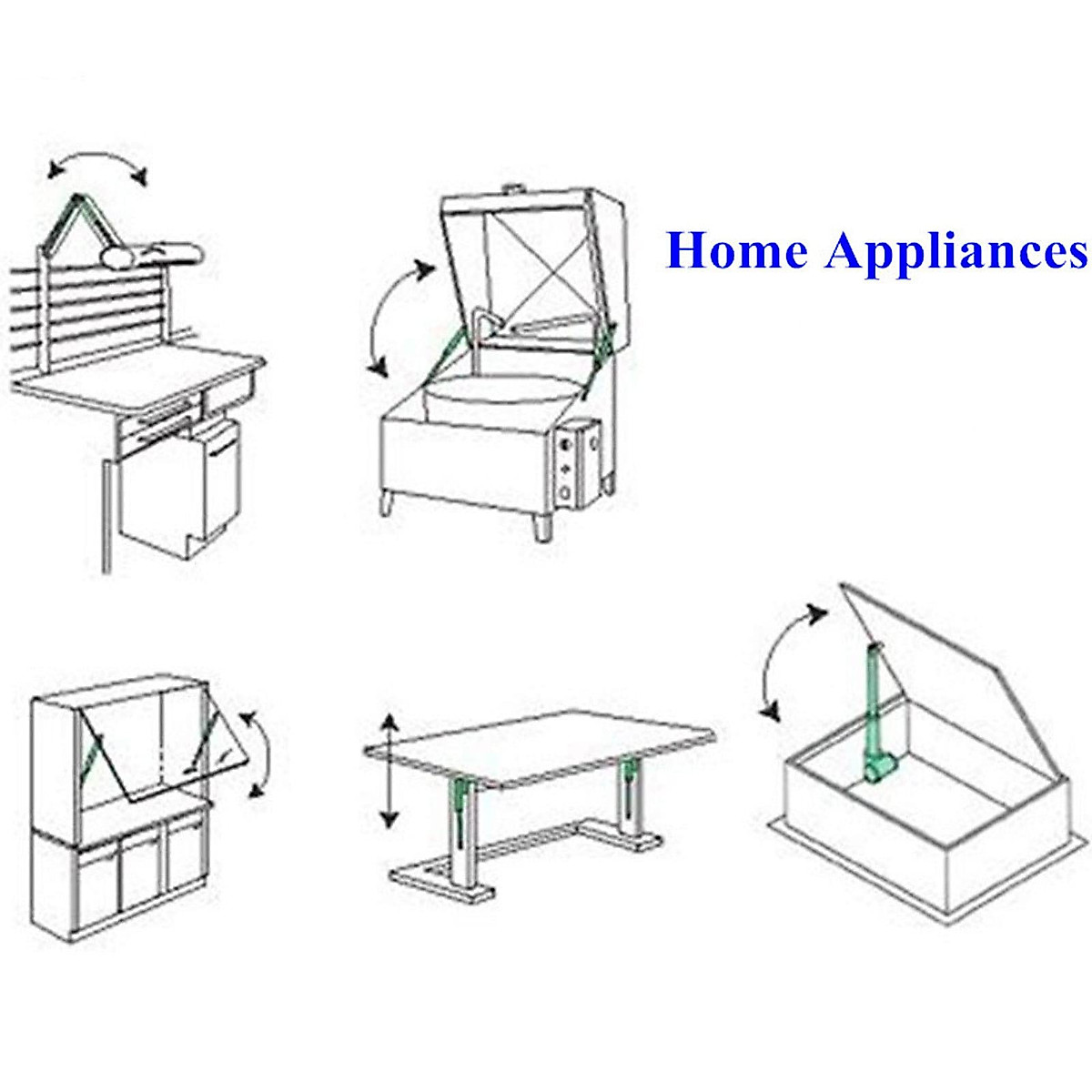 GLOGLOW Electric Sofa Controller, Dual Motor Electric Sofa Hand Controller Electric Sofa Controller Recliner Lift Controller with USB 5P Charging Port for Lift Chair Power Recliner