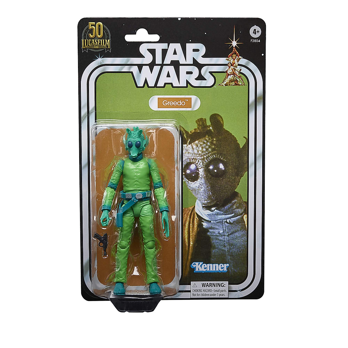STAR WARS The Black Series Greedo 6-Inch-Scale Lucasfilm 50th Anniversary Original Trilogy Collectible Figure (Amazon Exclusive)
