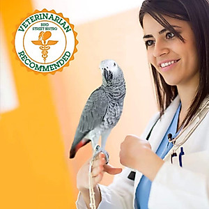 Bird Street Bistro Parrot Tea 3oz - Parakeet Food - Parrot Food & Cockatiel Food Vitamin Substitute - Bird Health Supplies - Bird Food Parrot Tea - Bird Food Topper