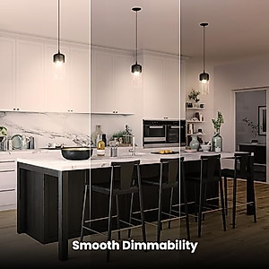 Feit Electric ST19 Vintage Edison LED Light Bulb, 100W Equivalent, Dimmable, 5000K Daylight, 1490 Lumens, E26 Base, Retro Filament Light Bulbs, 15,000-Hour Lifetime, ST19100CL/950CA/2, 2 Pack