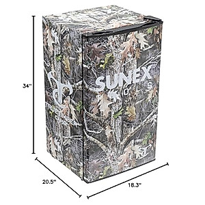 Sunex SUN32TTKANATI Mini Refrigerator with True Timber Kanati camo Print, 3.2 Cubic feet