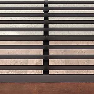 ZINUS Roman Bamboo and Metal Platform Bed Frame / No Box Spring Needed / Easy Assembly, Full