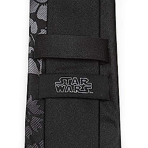 R2D2 Floral Black Men's Tie