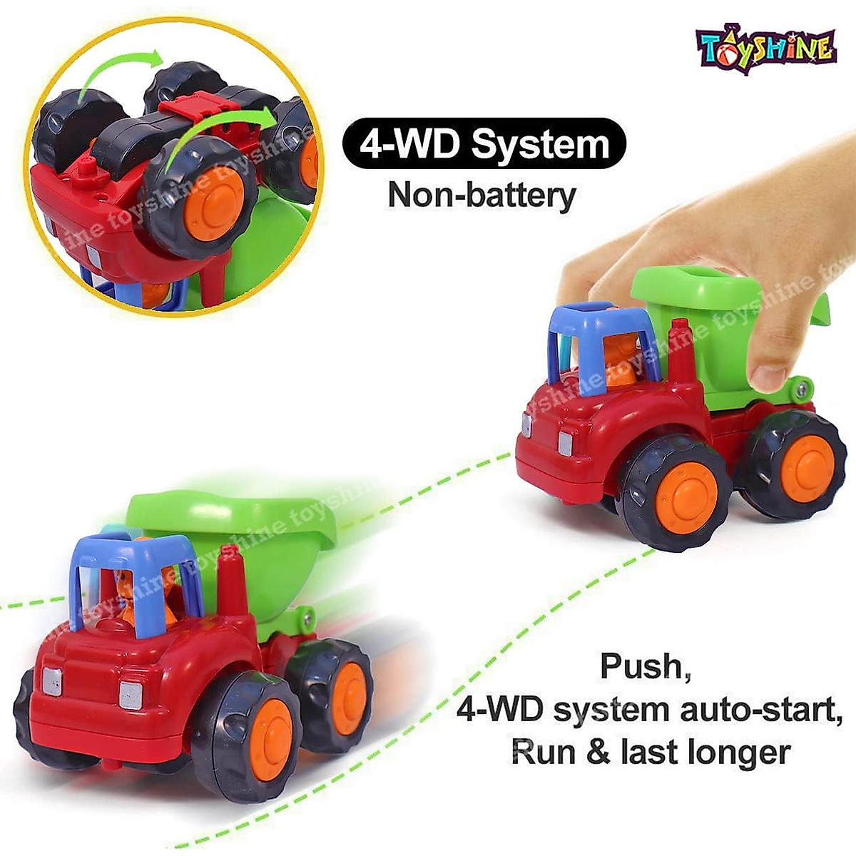 Toyshine Unbreakable Automobile Car Toy Set