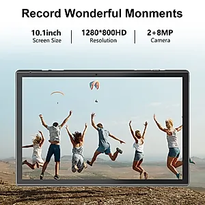 Tablet 10 Inch Android 11 Tablets With Case, 2GB RAM+32GB ROM+512GB Expand，6000mah Battery, Quad-Core Processor Tableta, 8MP Dual Camera WiFi 10.1'' IPS HD Touch Screen Incloud Case Screen Flim Stylus
