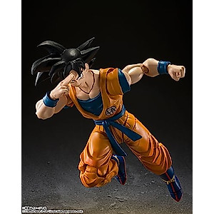 TAMASHII NATIONS - Dragon Ball Super: Super Hero - Son Goku Super Hero, Bandai Spirits S.H.Figuarts Action Figure