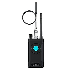 Ballistol Hidden Camera Detectors Device Detector,Bug Detector Camera Detector,Anti Spy Detector GPS Detector RF Signal Scanner Device Detector for GPS Tracker Listening Device Camera Finder Black