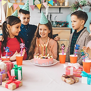 6 PCS Stanley Straw Topper for Stanley Cup 30&40 Oz,Stanley Straw Cover for 10mm Straw,Stitch Stanley Cup Accessories,Cute Straw Cover Cap