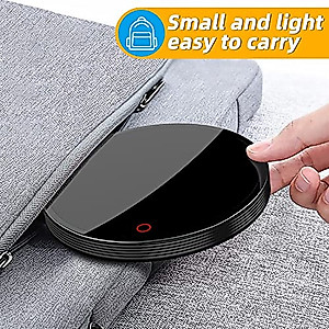 Coffee Mug Warmer, Smart Beverage Warmer with Touch Screen Switch, Electric Mug Warmer for Office Home Use, Cup Warmer Plate for Coffee, Milk, Tea, Water