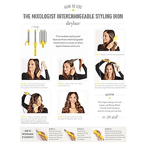 Drybar The Mixologist Interchangeable Styling Iron