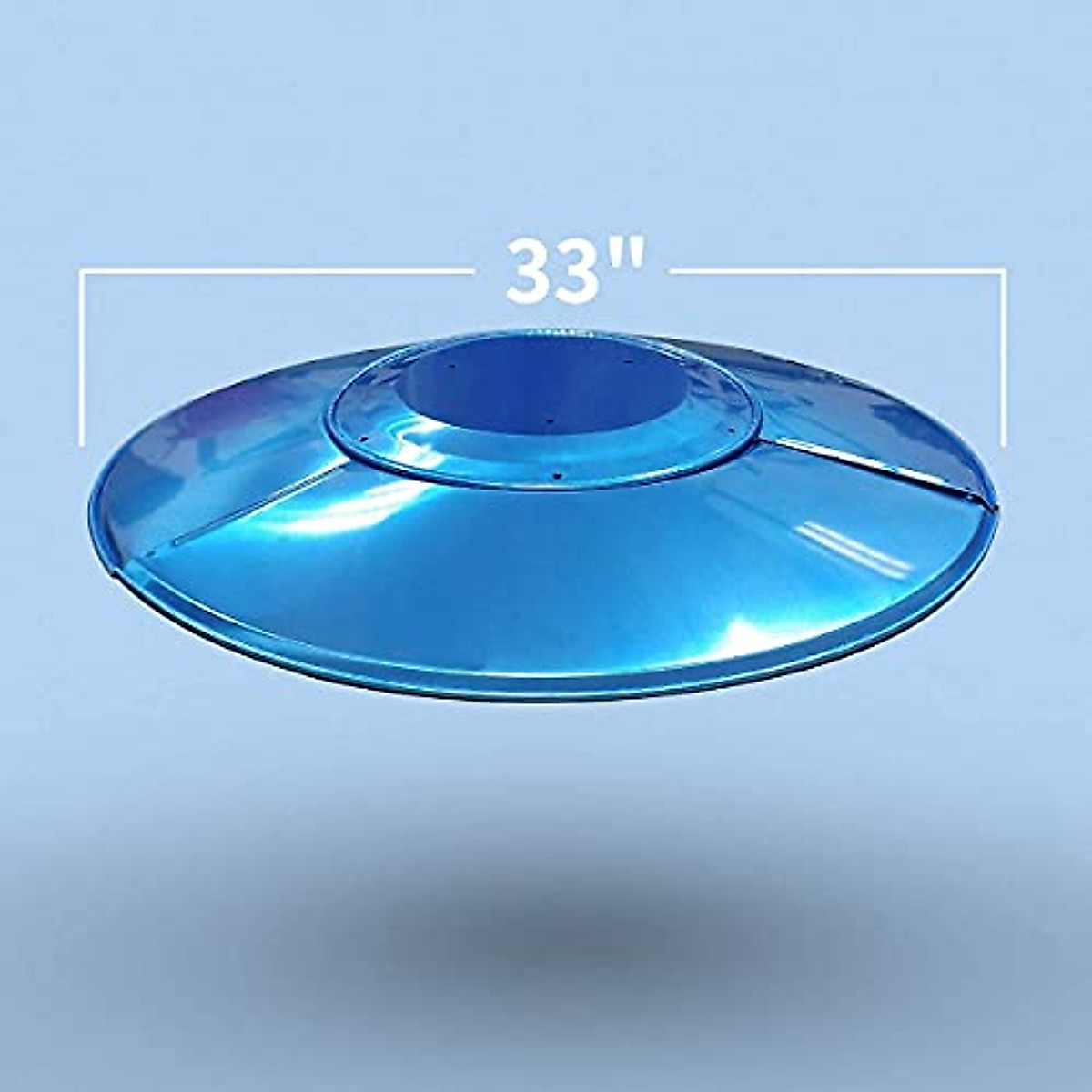 Patio Heater Replacement Dome, Propane Heat Reflector Shield Top for Outdoor Heaters