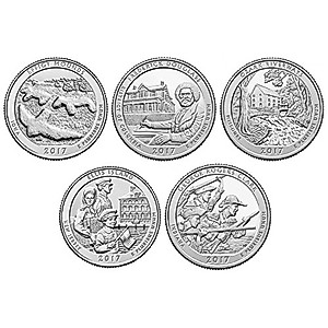 2017 P National Park Quarters America the Beautiful P MINT Brilliant Uncirculated