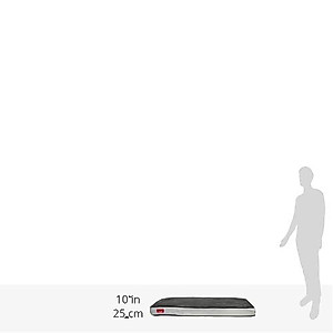 Brindle Waterproof Designer Memory Foam Pet Bed-Removable Machine Washable Cover-4 Inch Orthopedic Pet Bed-Joint Relief