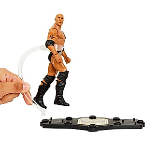 Mattel The Rock vs John Cena Championship Showdown 2-Pack 6-inch Action Figures Monday Night RAW Battle Pack for Ages 6 Years Old & Up