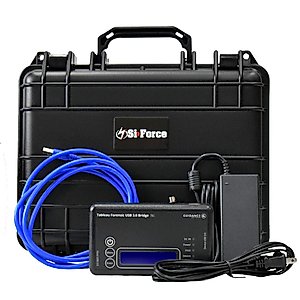 Tableau Forensic USB 3.0 Bridge TK8U SiForce Bundle with Rugged Case